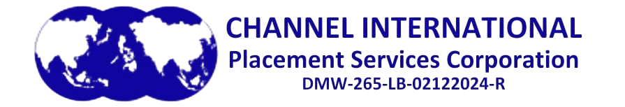 Channel International Placement Services Corp.